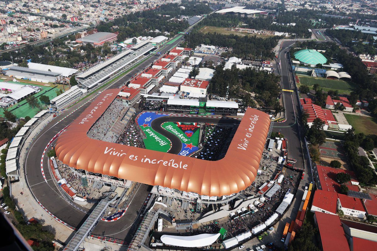 Al GP di Città del Messico la F1 corre a 2200 metri d’altitudine sul ...