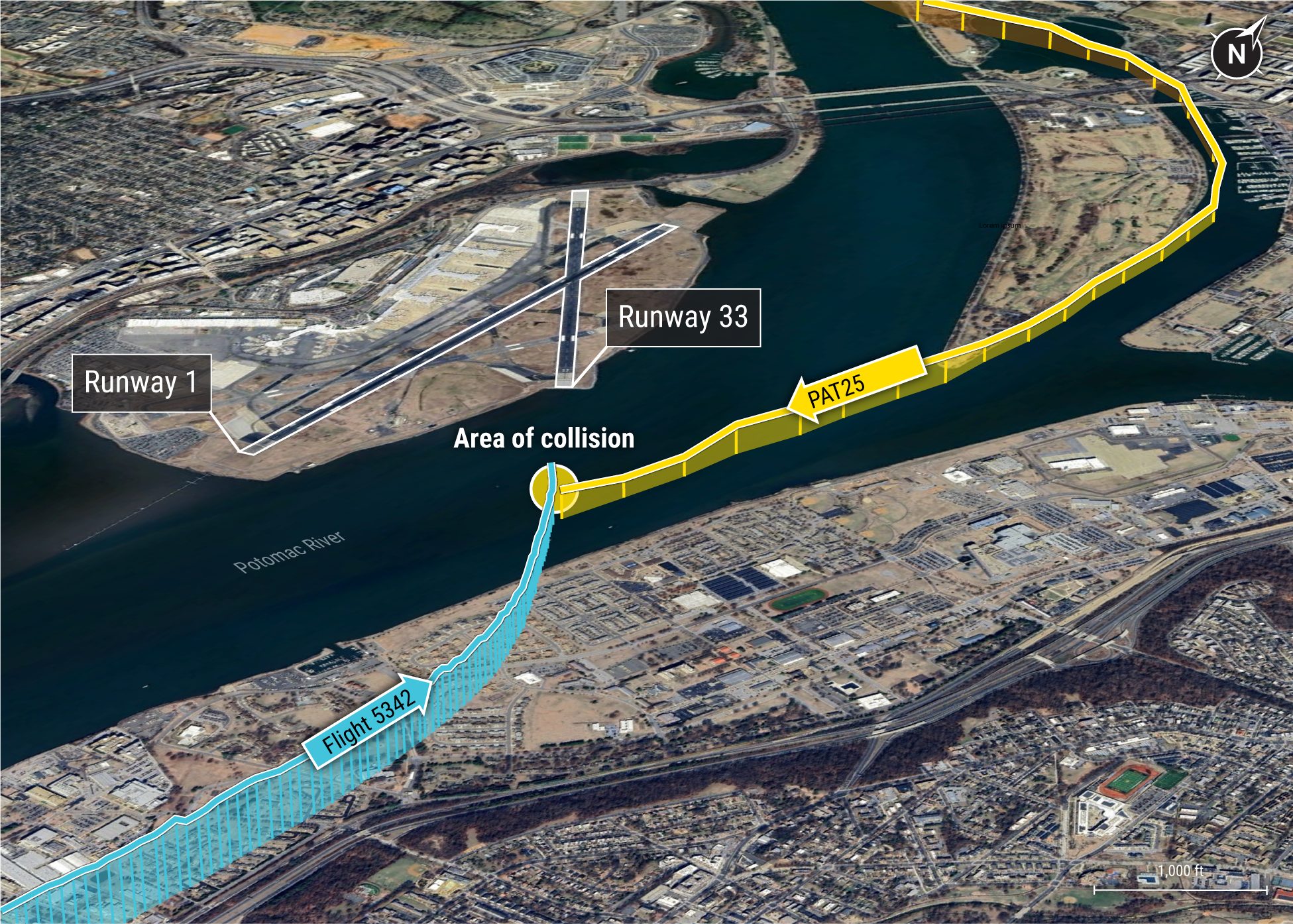 L'incidente aereo a Washington è stato causato da una serie di errori ...